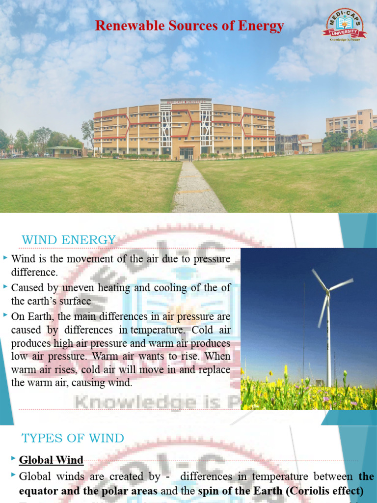 Unit 3 Wind Energy | PDF | Wound | Atmosphere Of Earth