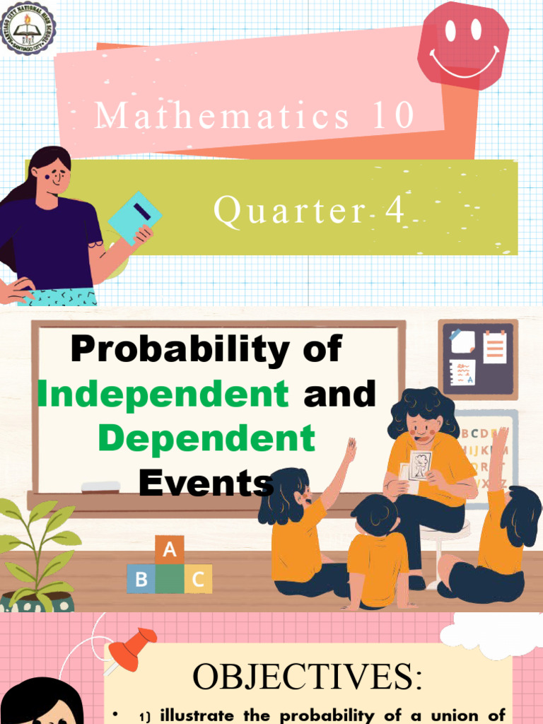 Probability of Independent & Dependent Events | PDF | Teaching Methods ...