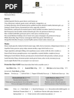 Fallow Restaurant Menu Overview | PDF | Sauce | Pickling