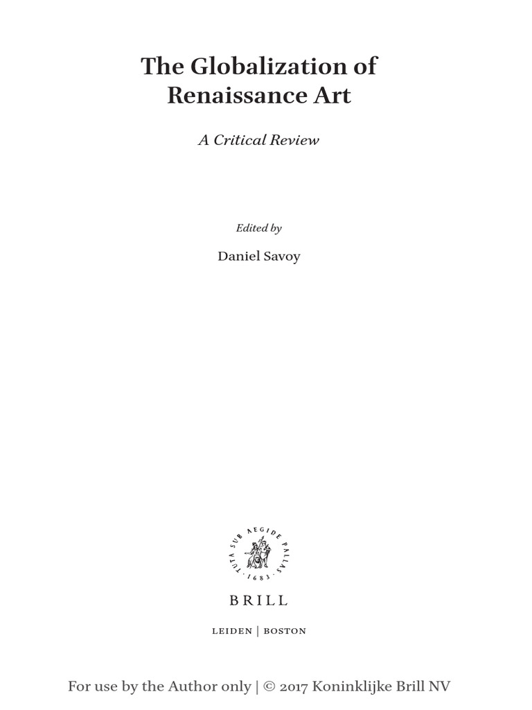 Global Renaissance Art Insights | PDF | Art History | Trade