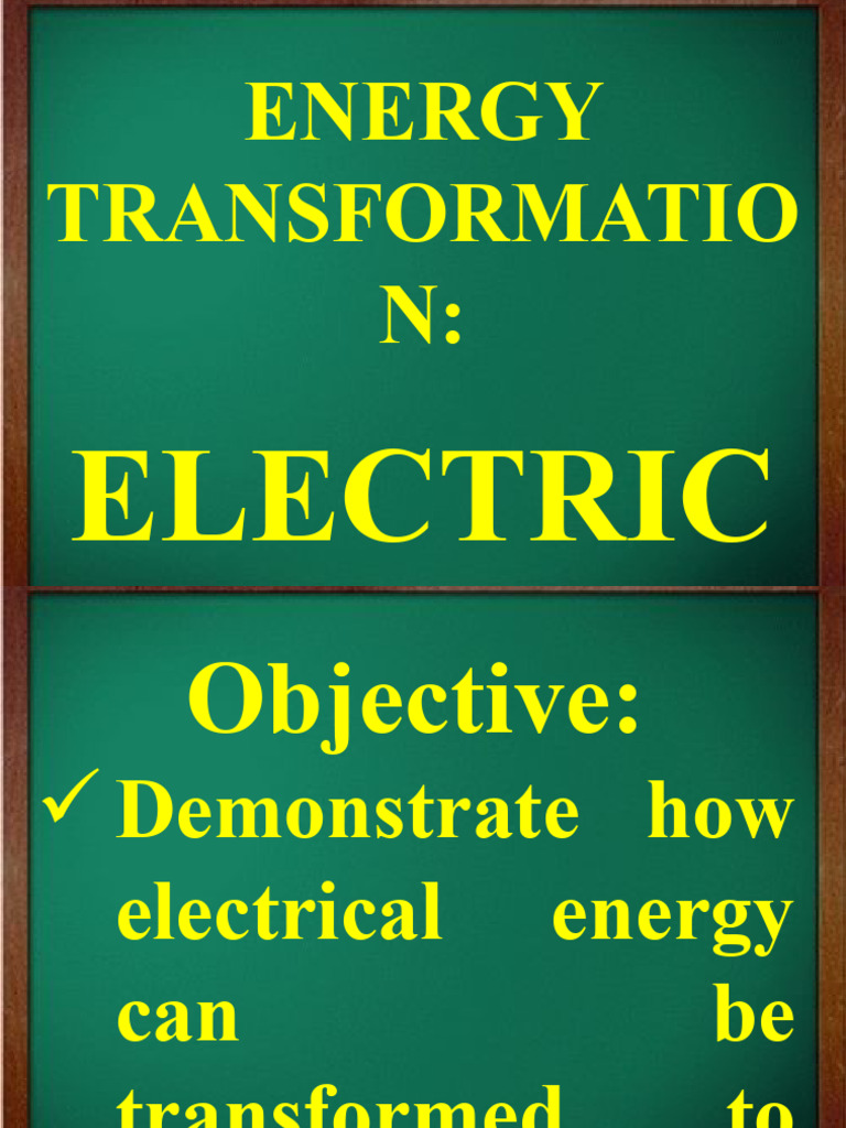 SCIENCE 6 PPT Q3 W4 - Electrical Energy To Sound Energy | PDF