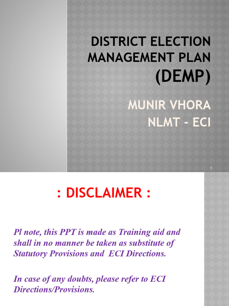 New DEMP | Download Free PDF | Electronic Voting | Accountability