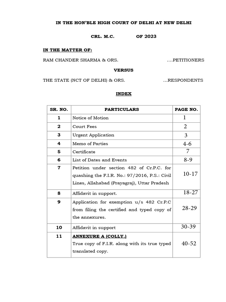 Quashing PDF | PDF | Affidavit | Legal Procedure Quashing PDF | PDF | Affidavit | Legal Procedure