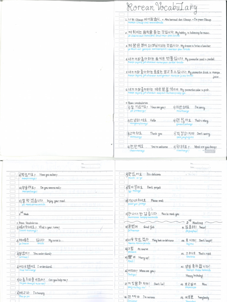 Korean Language | PDF