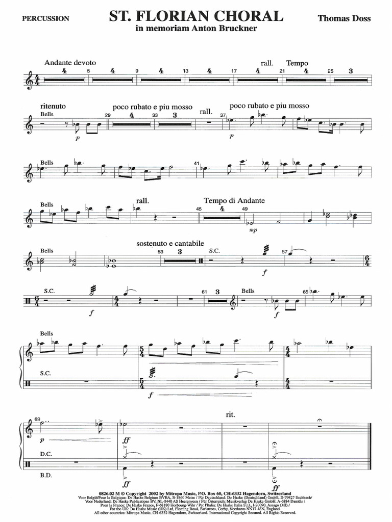 St. Florian Choral | PDF