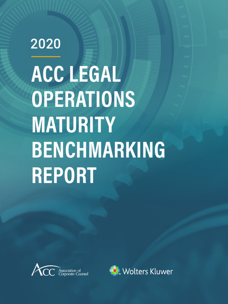 2020 Legal Operations Maturity Report | PDF | Benchmarking ...