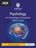 Psychology As:a Level (9990) - 2024:2026 Syllabus | PDF | Psychology ...