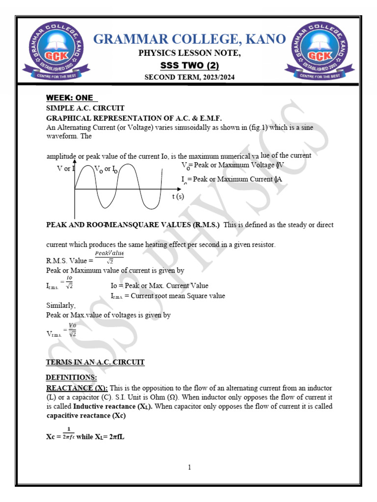 Phy Note | PDF | Semiconductors | Electron