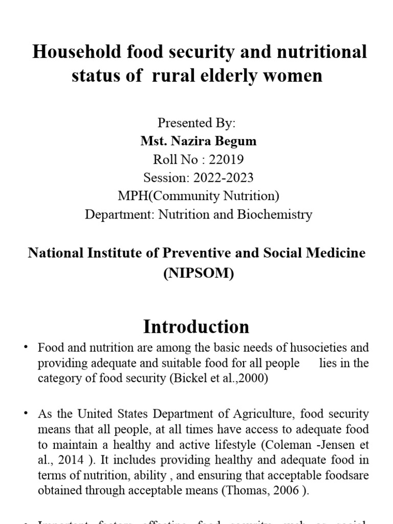 Nazira From Nadukkaveri | PDF | Food Security | Nutrition