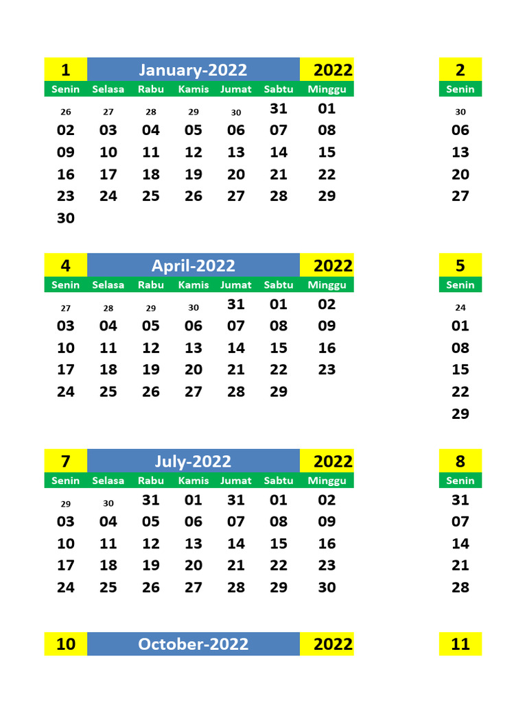 Kalender Program Kerja 2022-2023 Fiks | PDF