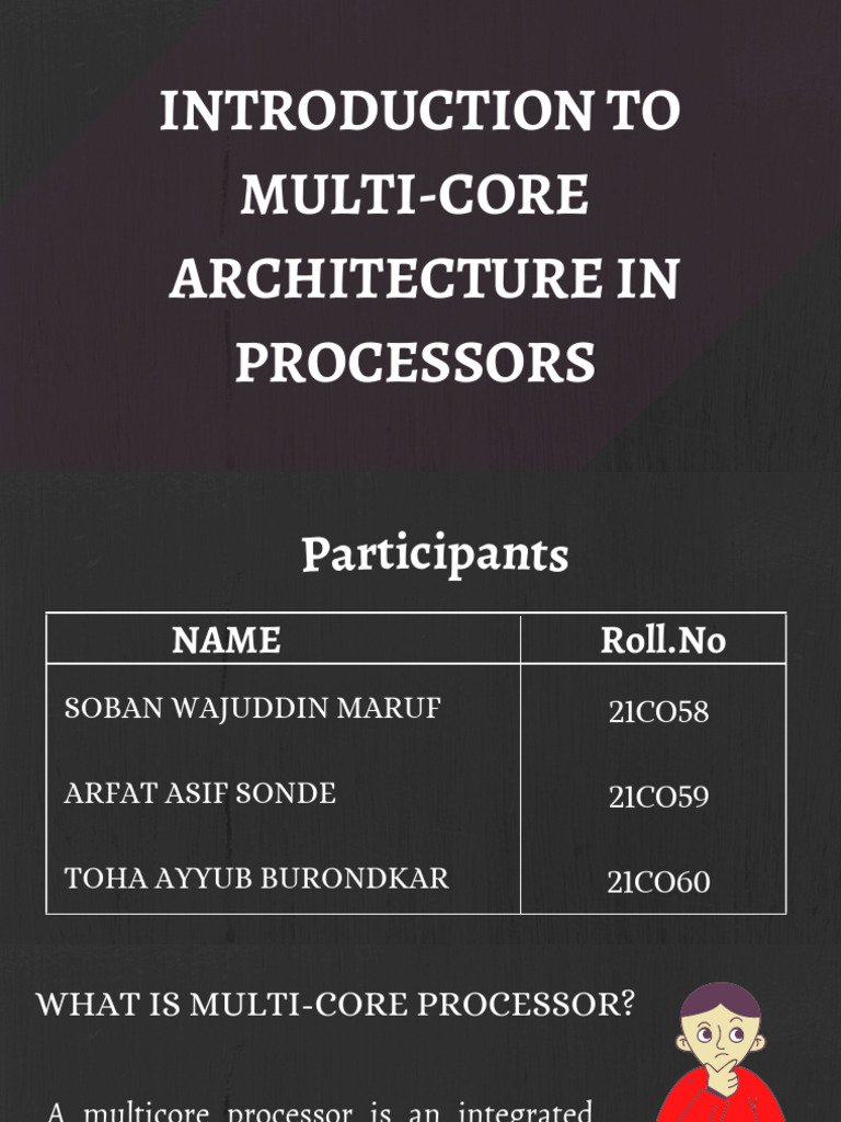 Participants | PDF | Multi Core Processor | Central Processing Unit