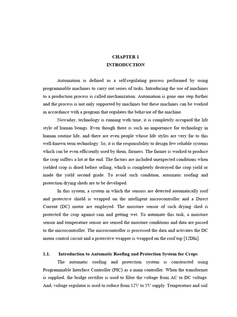 Chapter-1 | PDF | Power Supply | Microcontroller