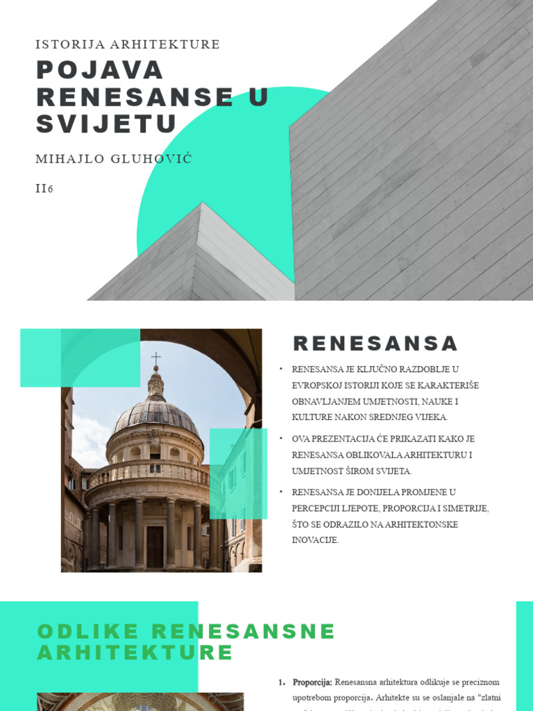 Renesansa Mihajlo Gluhović | PDF