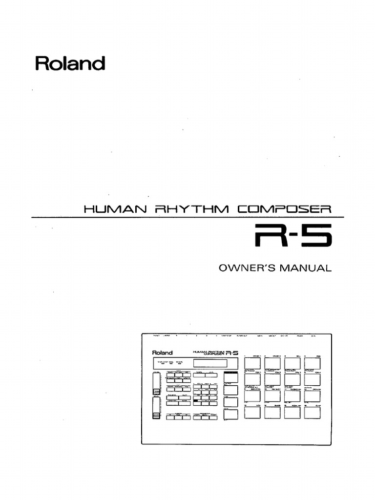 Roland Drum r5 | PDF