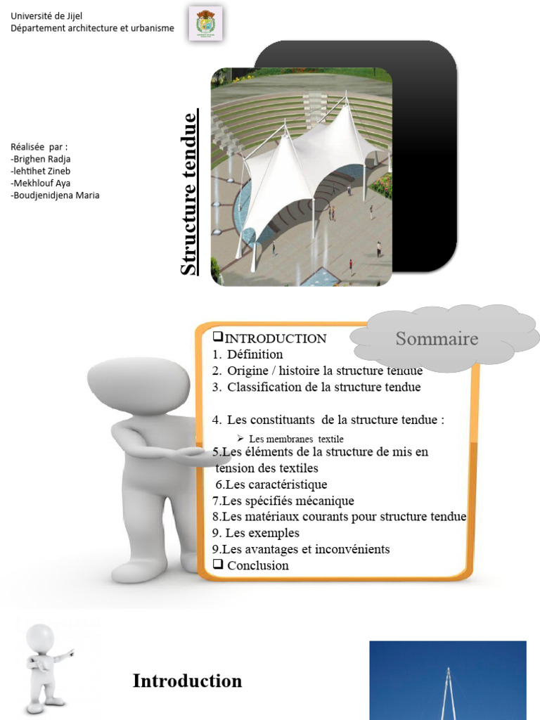 Structure Tendue | PDF | Les textiles | Matériaux