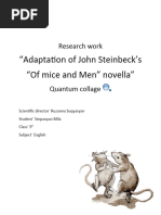 Of Mice and Men - John Steinbeck | PDF | John Steinbeck