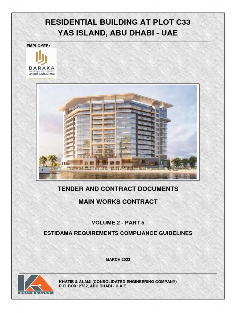 Estidama Compliance Guide for Yas Island Residential Building | PDF ...