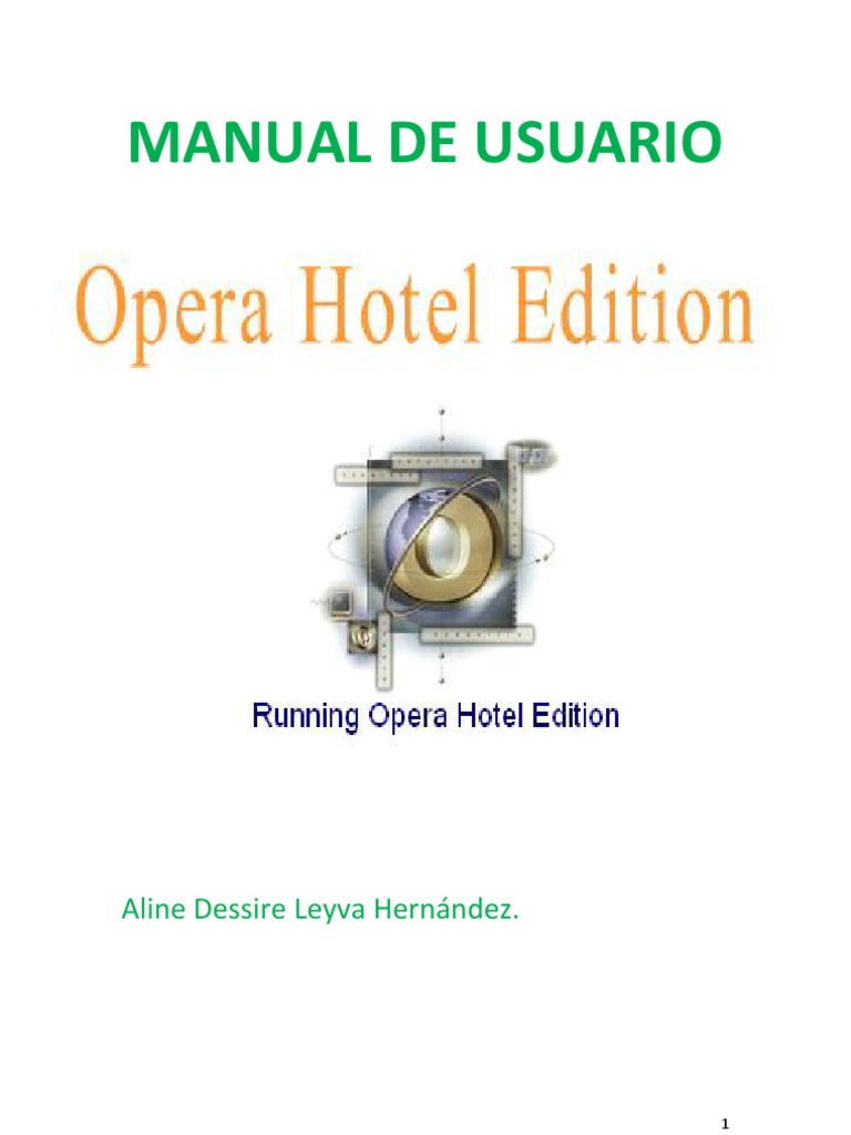 Manual de Opera | PDF | Informática | Software