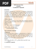 181214-Coordination Compounds Class 12 Notes NEET Chemistry (PDF) | PDF ...