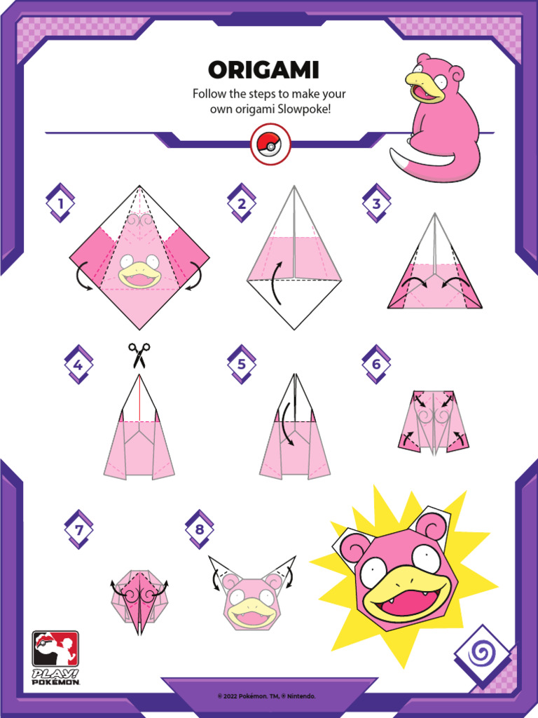Origami Slowpoke | PDF