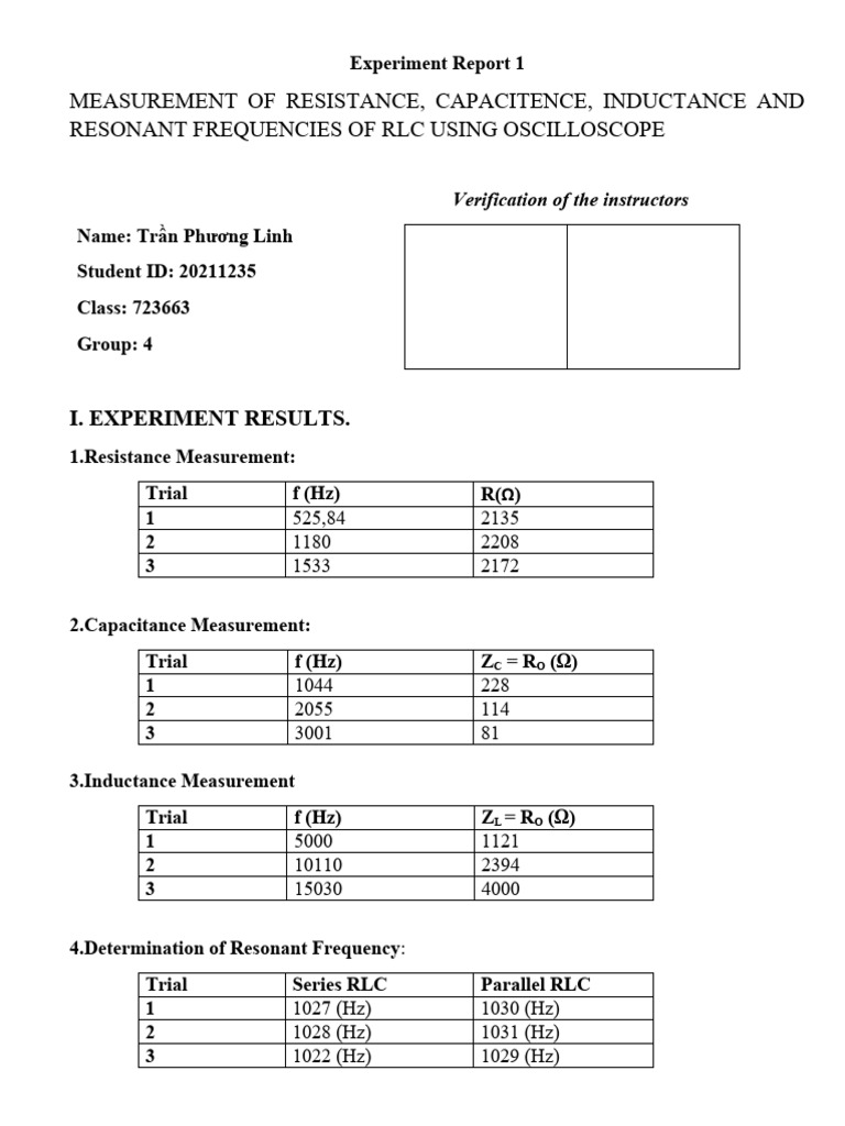 Ex1 (Hoàn Chỉnh) | PDF | Electrical Engineering | Physical Quantities