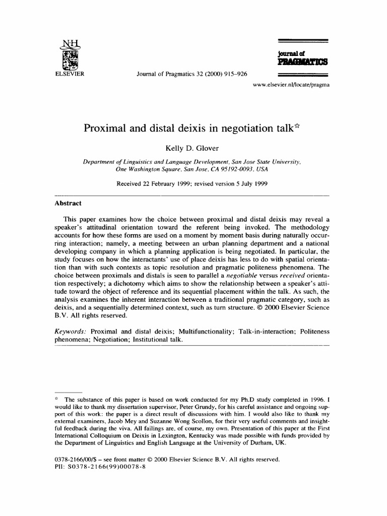 Reading 1_Negotiation talk | PDF | Linguistics | Human Communication