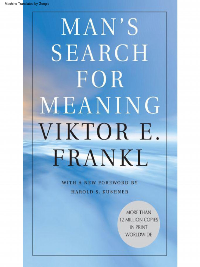 Man's Search For Meaning (PDFDrive) | PDF