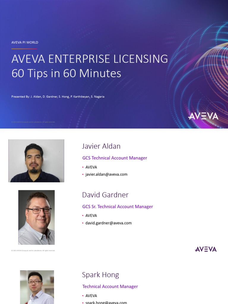 AVEVA Enterprise Licensing Guide | PDF | Point Of Sale | World Wide Web