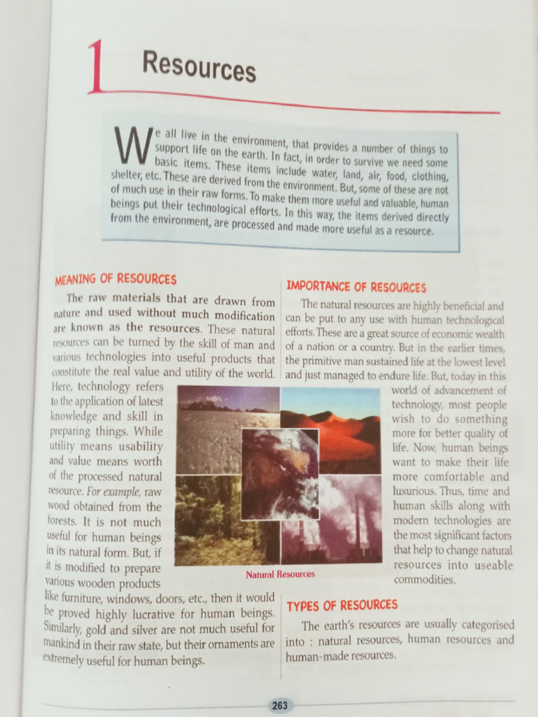 Resources - Class 8 | PDF