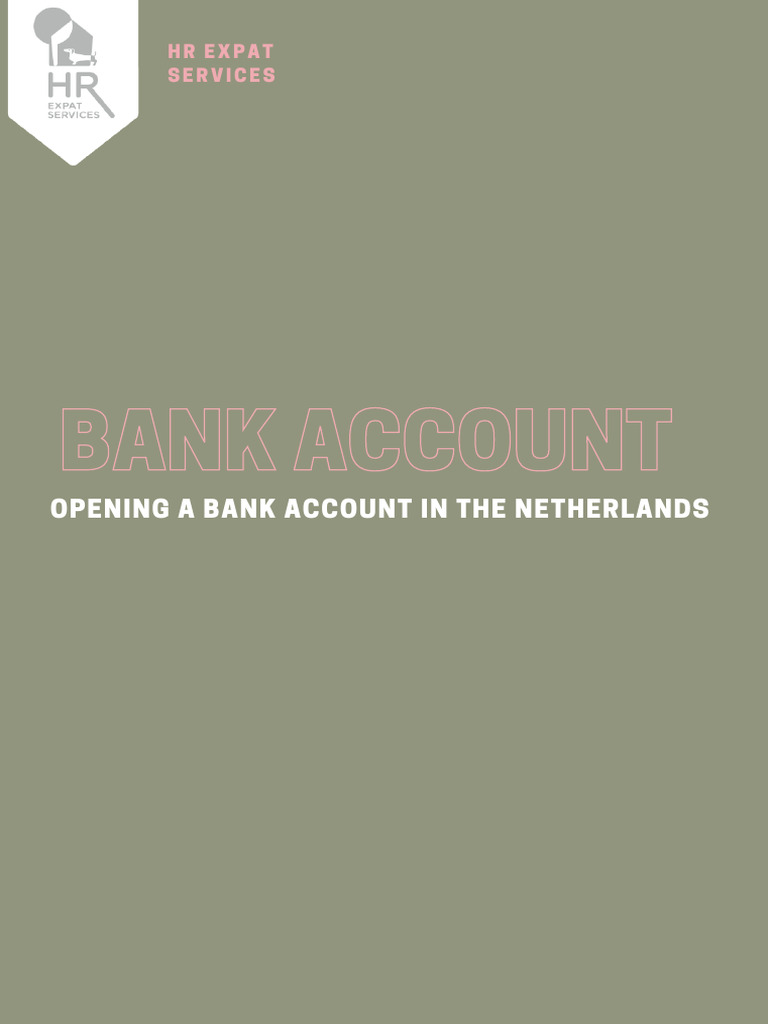 ALG - Opening A Bank Account in The Netherlands | PDF | Ing Group ...