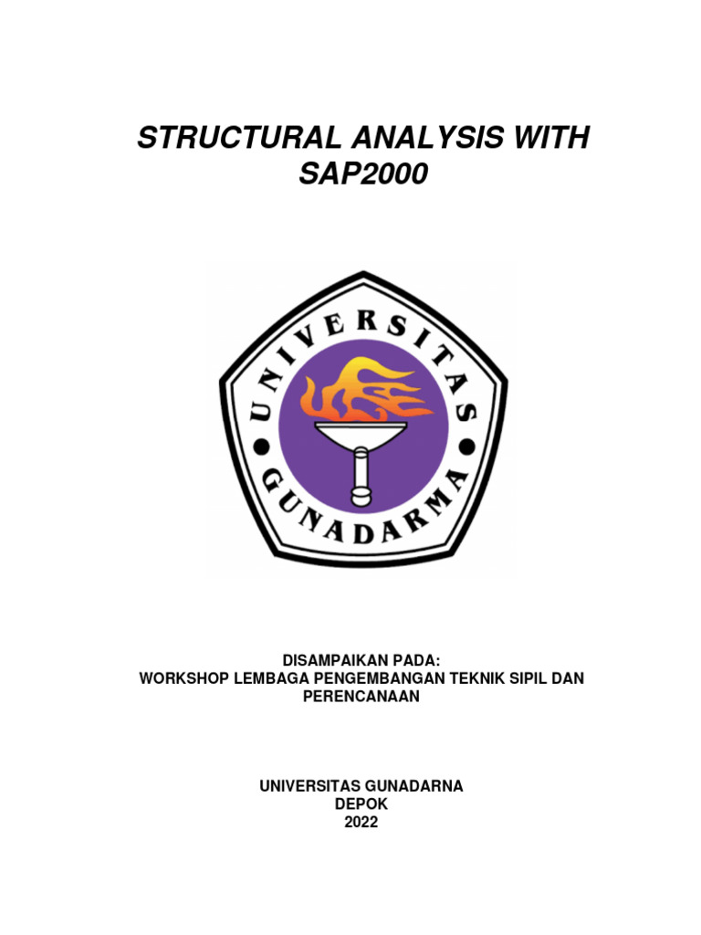 Modul LSP SAP2000 | PDF | Metode & Bahan Ajar