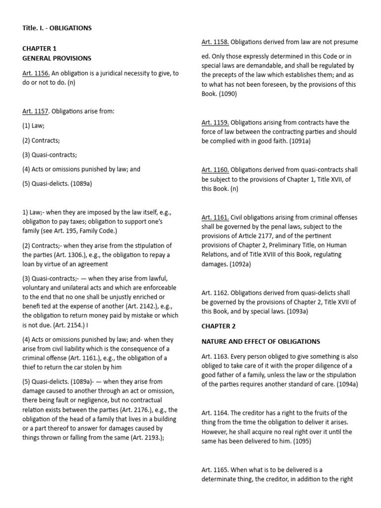 Codal Prov | PDF | Guarantee | Annulment