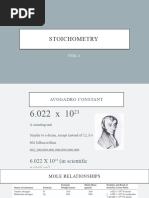 Stoichiometry Formula Sheet | PDF