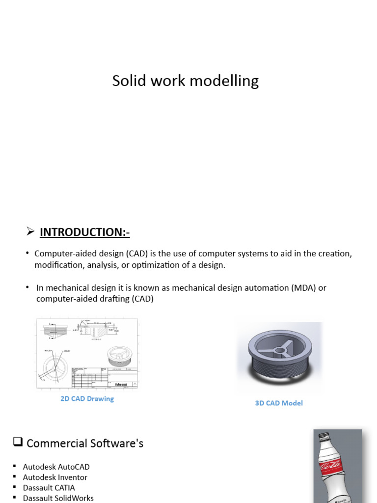 Solidworks Slides - PPT | PDF | Computer Aided Design | Engineering