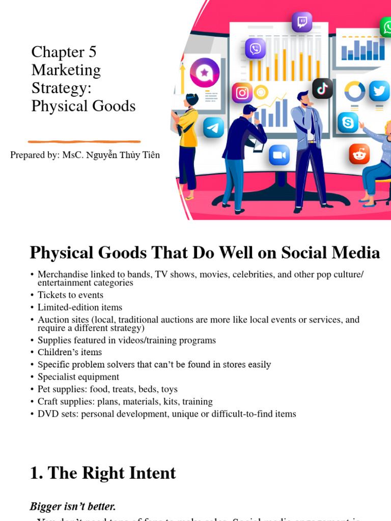 Chapter 6- Marketing Strategy- Physical Goods | PDF | Facebook | Advertising