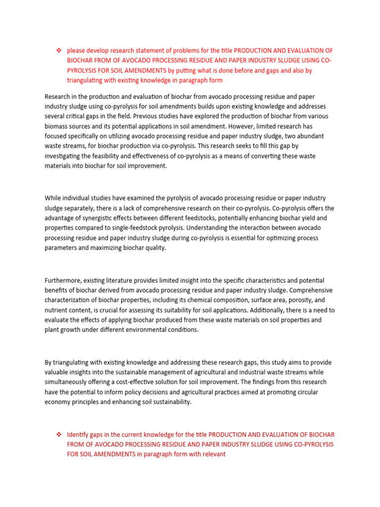 Chat PDF | PDF | Soil | Pyrolysis