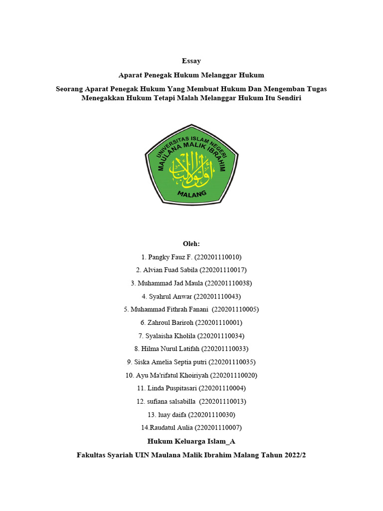 Pih Fiks Kel 3 | PDF