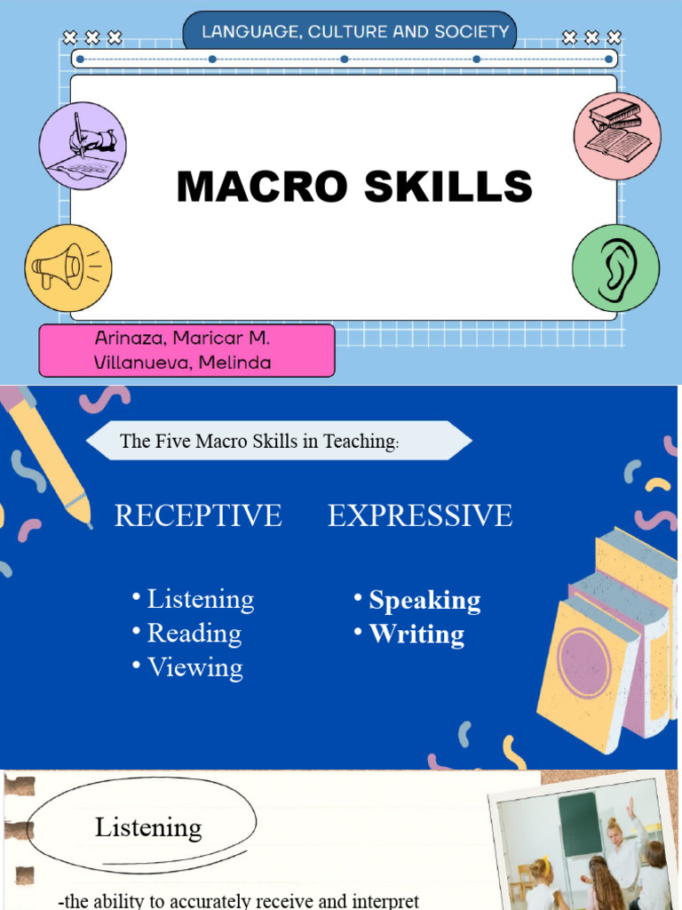 Macro Skills Pdf Intelligence Logic