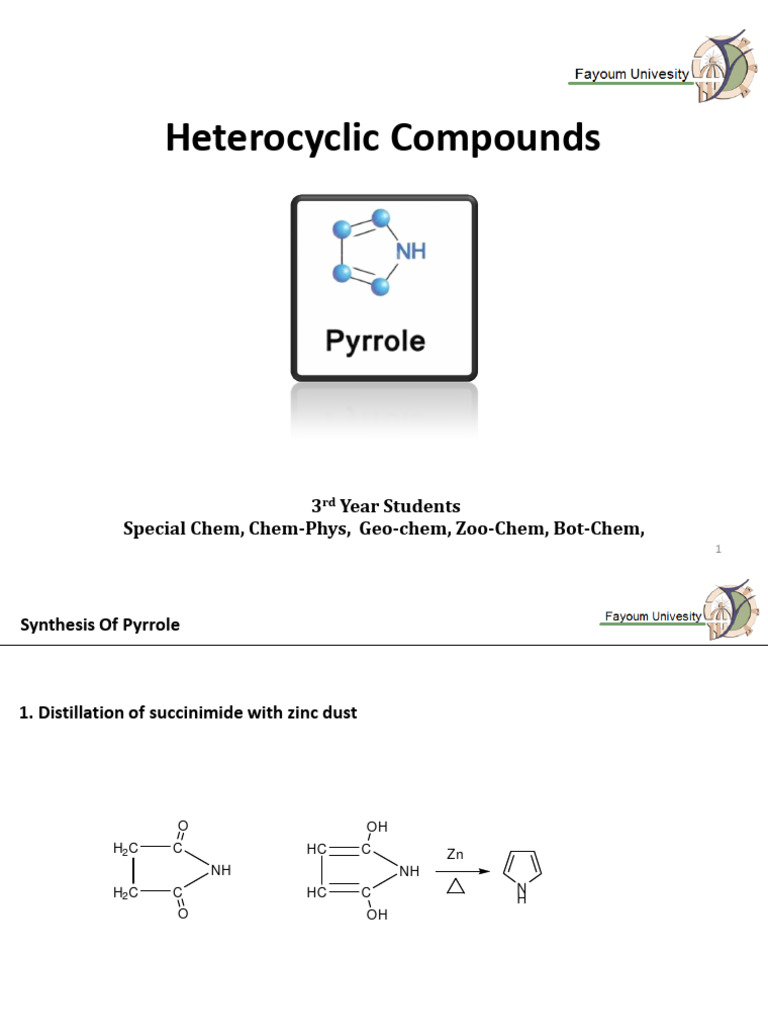 Pyrrole | PDF | Organic Chemistry | Chemistry