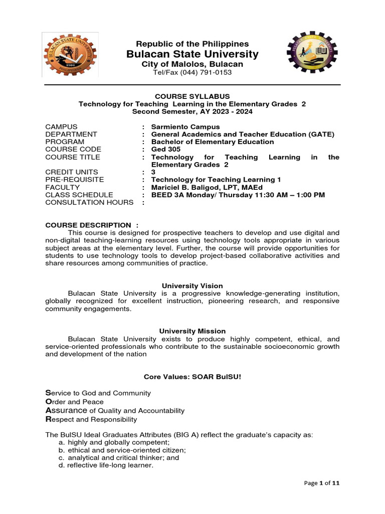 BEEd-3A-TTL-2 | PDF | Educational Technology | Curriculum