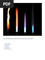 Estry - Budowa I Wlasciwosci | PDF
