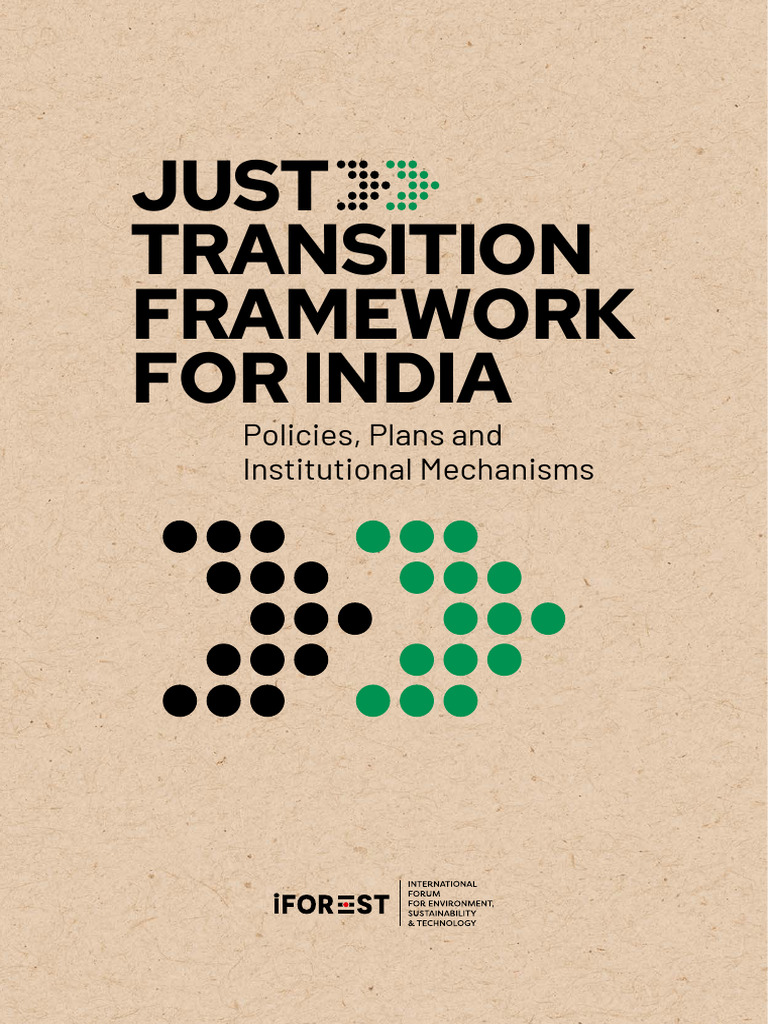 Just-Transition-Framework-For-India | PDF | Climate Change Mitigation ...