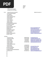 List of Authorised Signatories | PDF