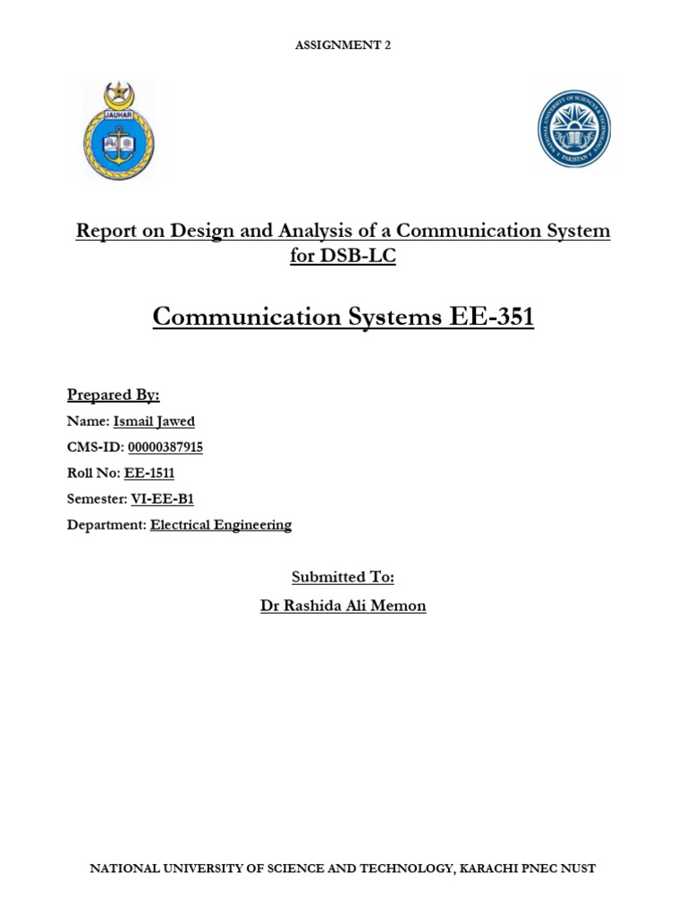 IJ Assignment 2 | PDF | Detector (Radio) | Electrical Network