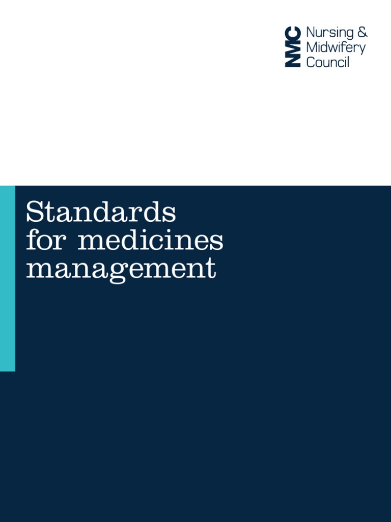 Standards For Medicines Management | PDF | Medical Prescription ...