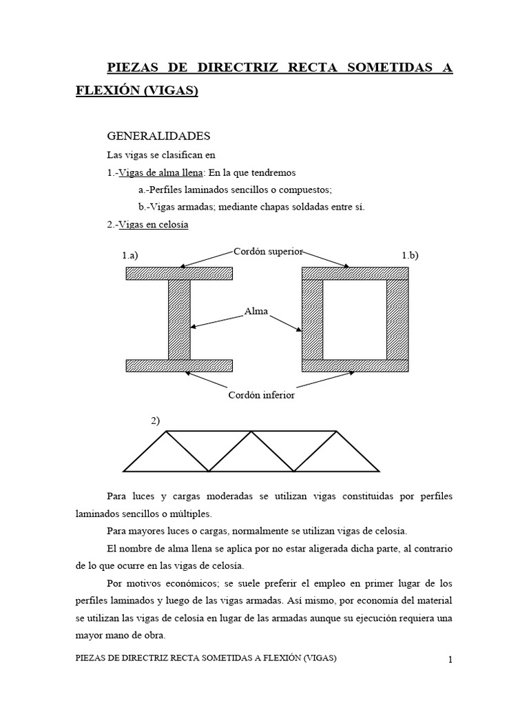 Cálculo y Diseño de Vigas en Flexión | PDF | Viga (Estructura) | Pandeo