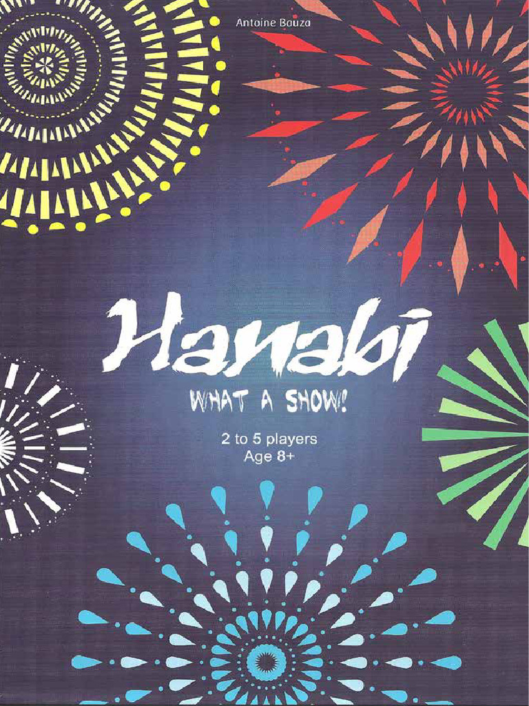 Hanabi - What A Show! Rules For Hanabi Deluxe English - Hanabi - Deluxe ...
