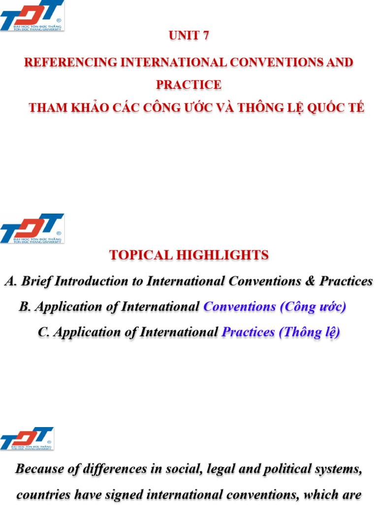 Unit 7 | PDF | Treaty | Legal Documents