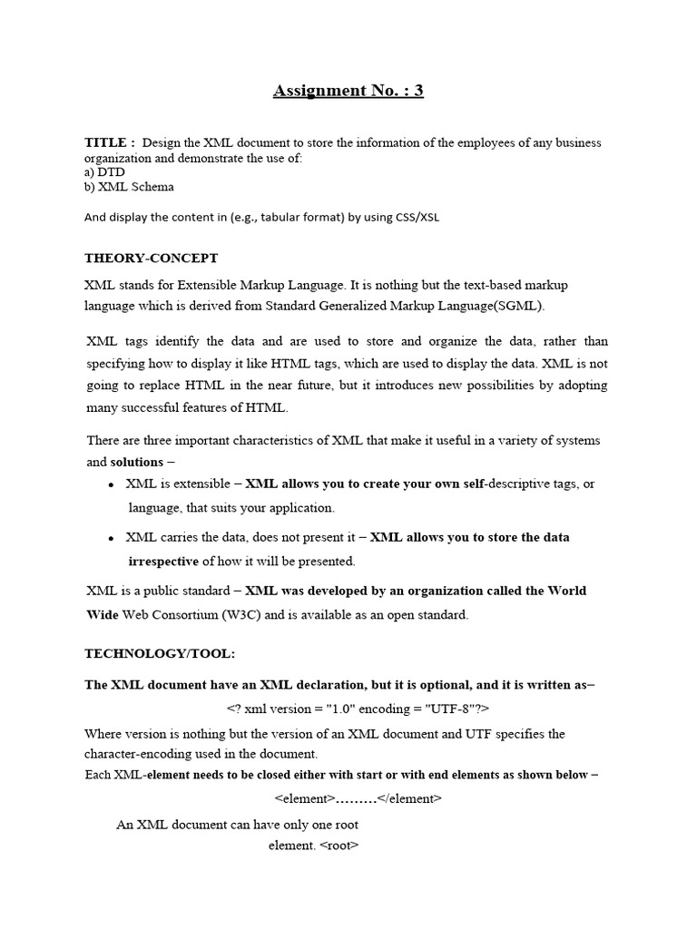 WT Writeup 3 | PDF | Xml | Html