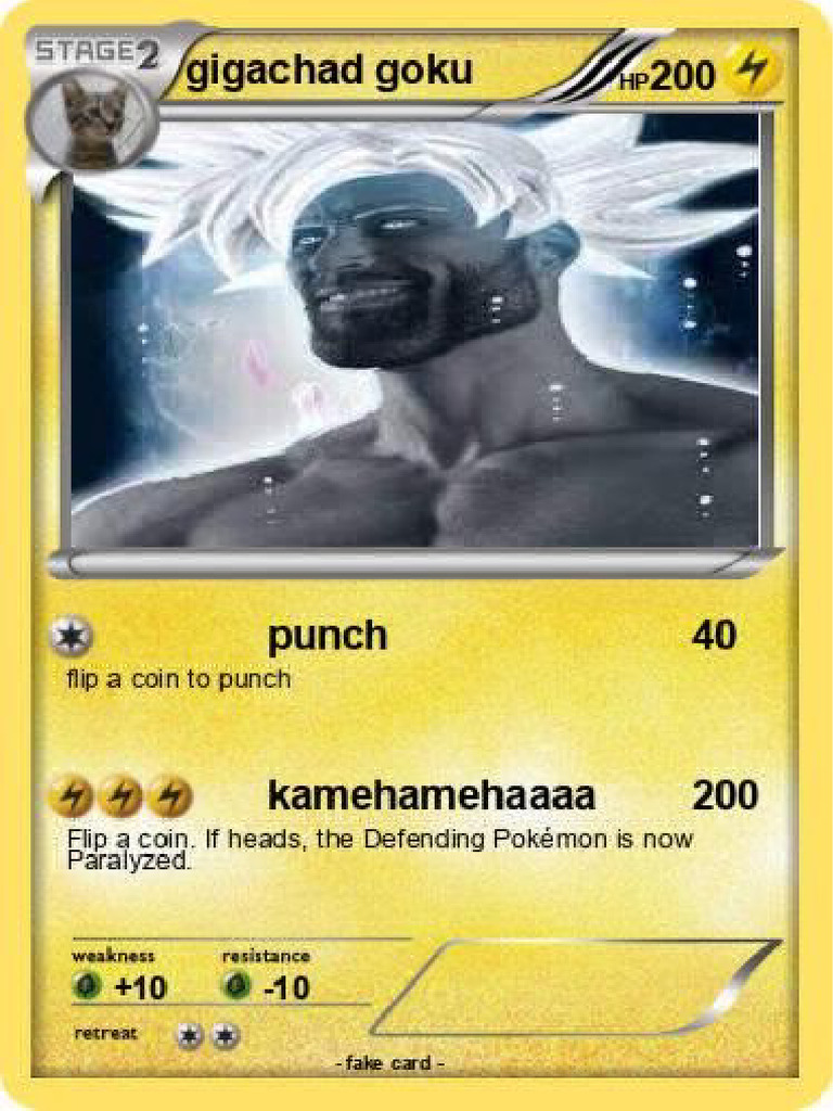 Goku Pokemon Card | PDF
